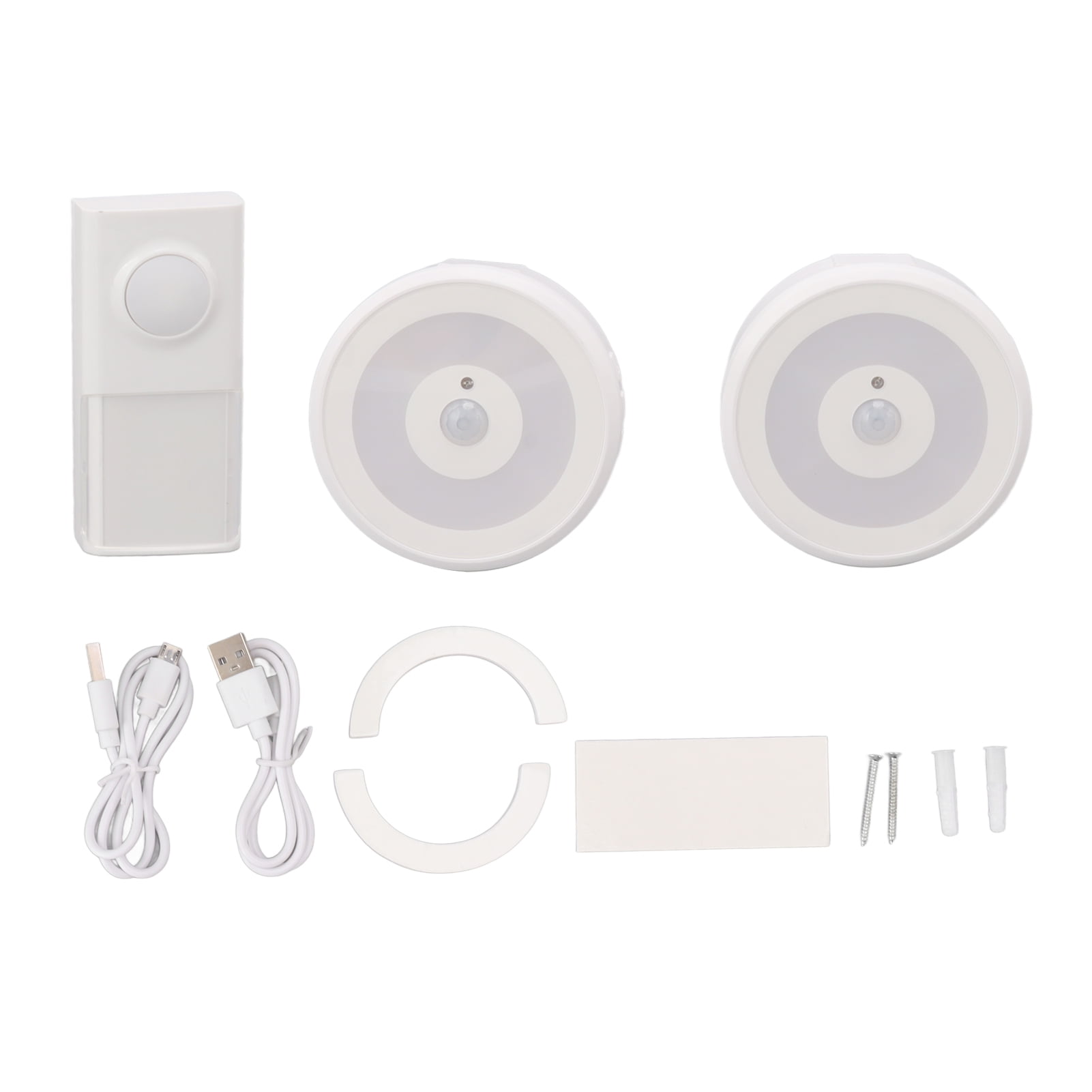 Waterproof Wireless Doorbell with 58 Pieces of Music Human Body ...