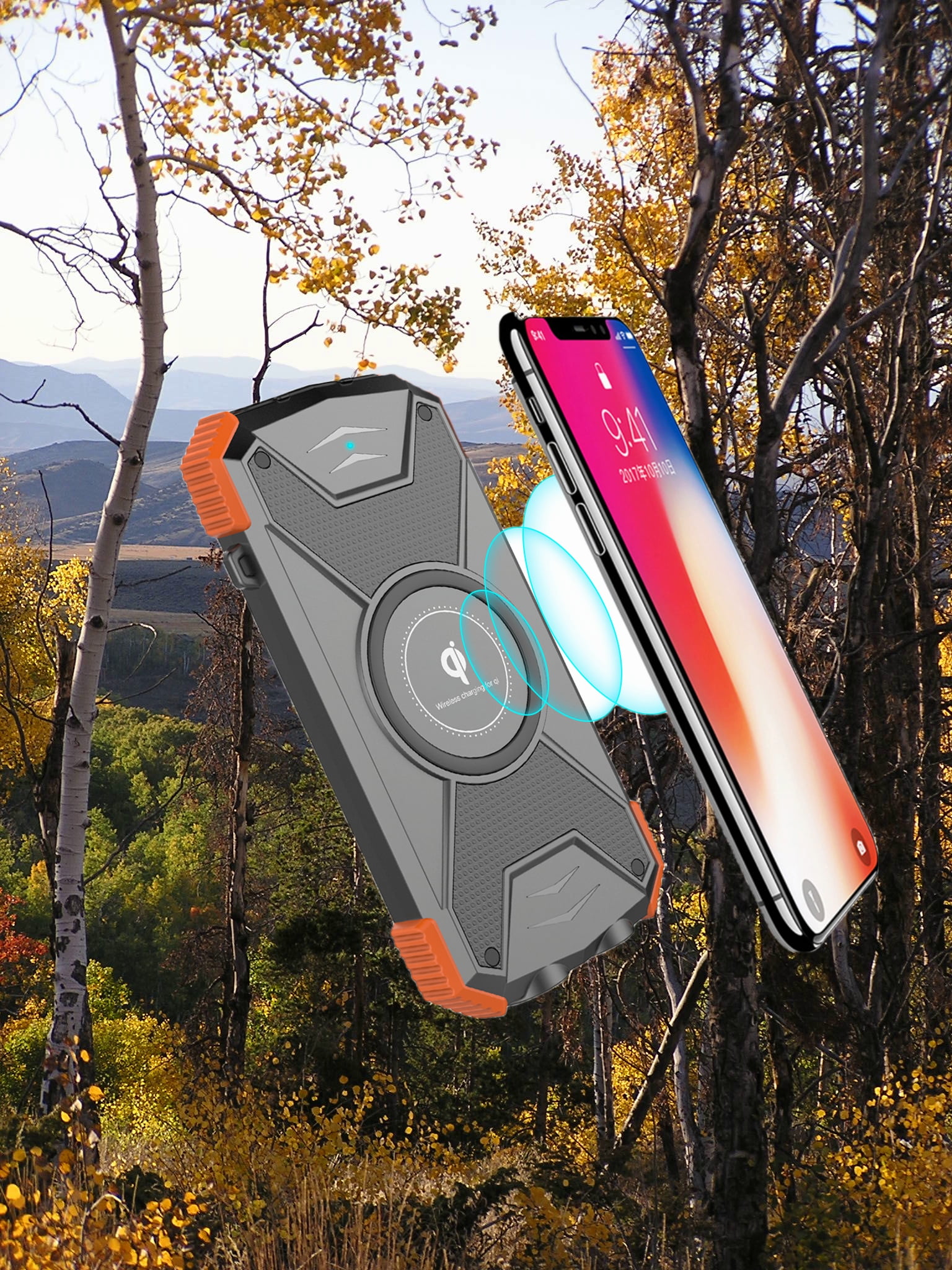 Waterproof Wireless Solar Phone Charger - Walmart.com