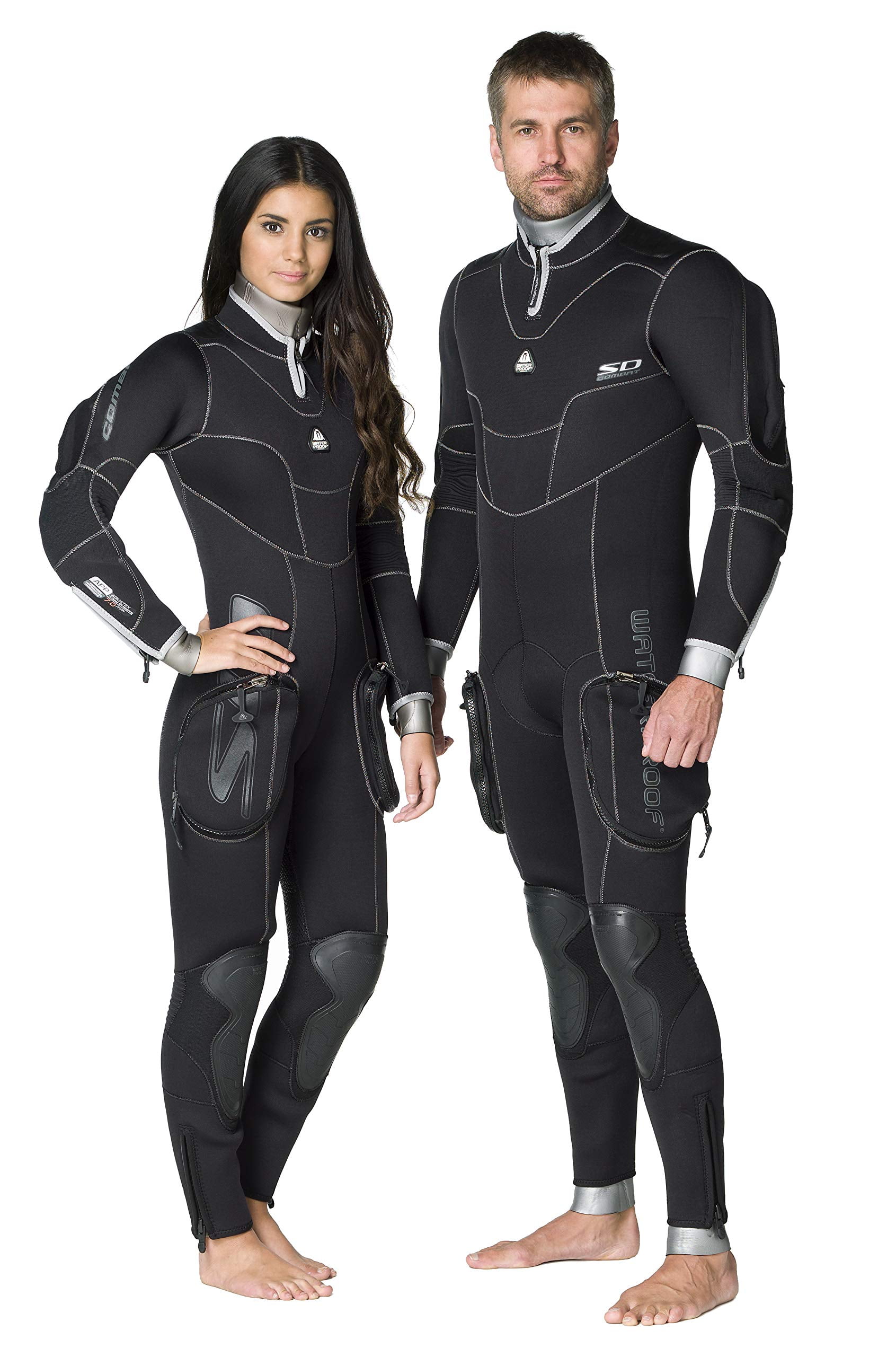 Waterproof Womens SD Combat 7mm Semi-Dry Wetsuit, Small (Medium ...
