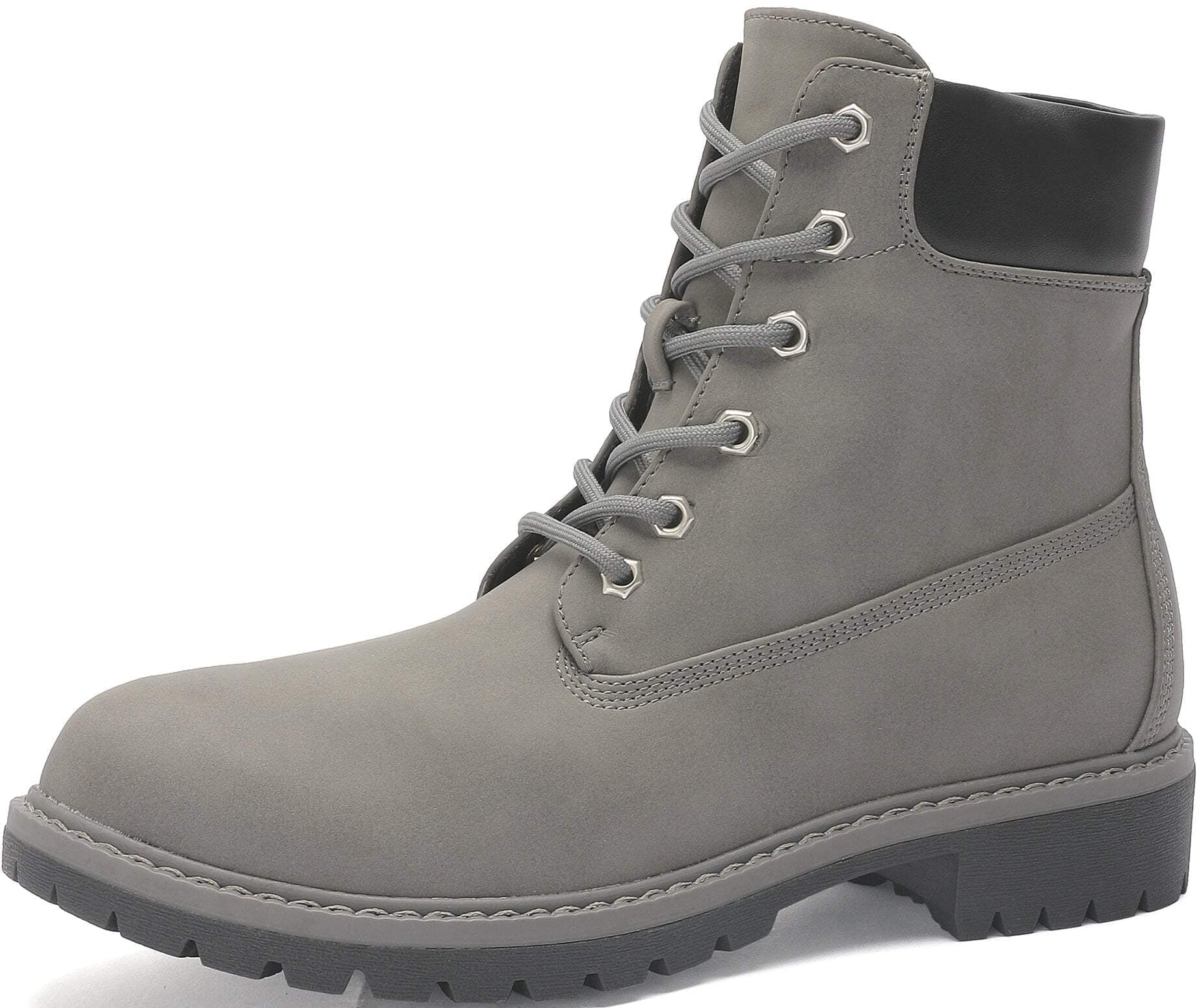 Yolanda Zula Women's Waterproof Work Boots Low heel Ankle Boots ...