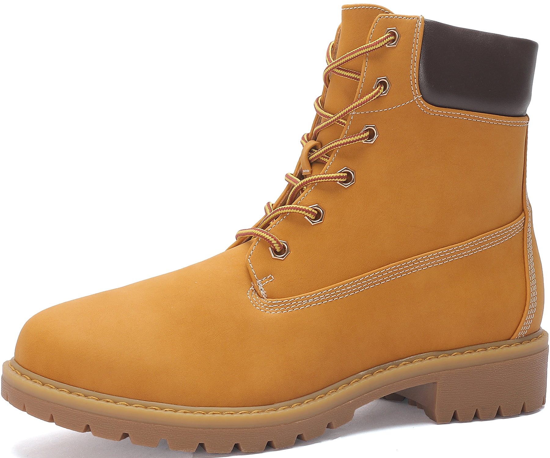 Women's High Top Waterproof Work Boot, Non-Slip Combat Ankle Booties ...