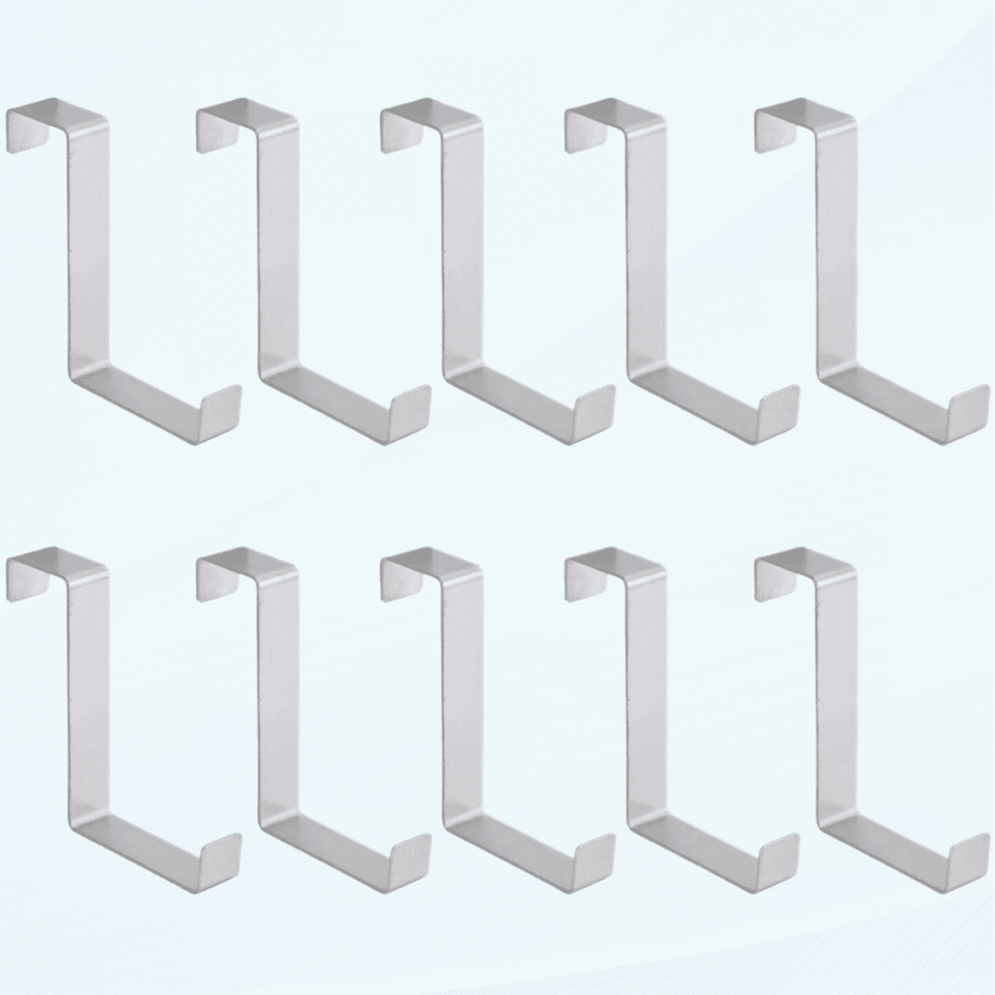 Waterproof Z Shaped Cabinet Door Hook Kit, Stainless Steel Single Hook ...