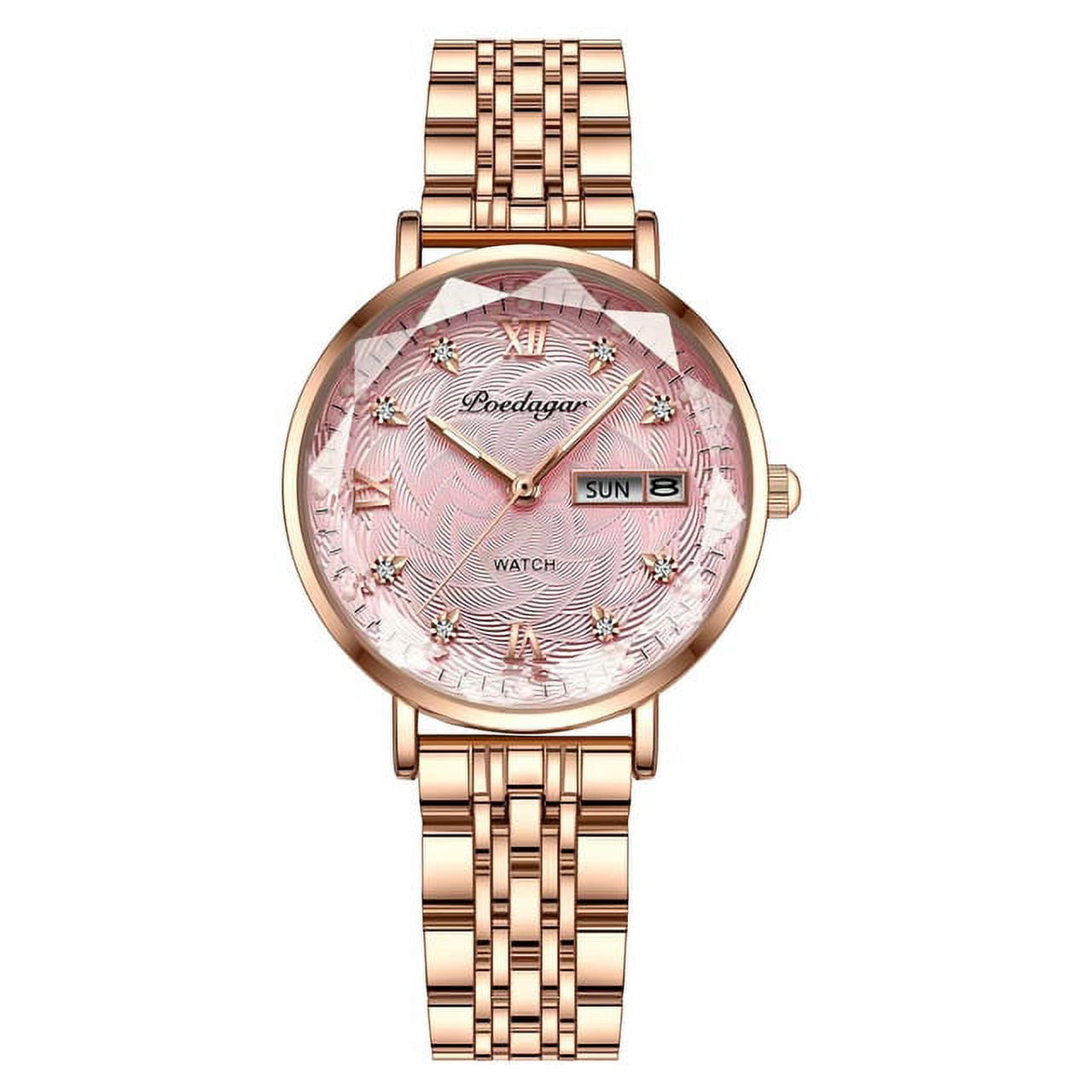 Waterproof luminous women's fashionable ultra-thin quartz watch ...