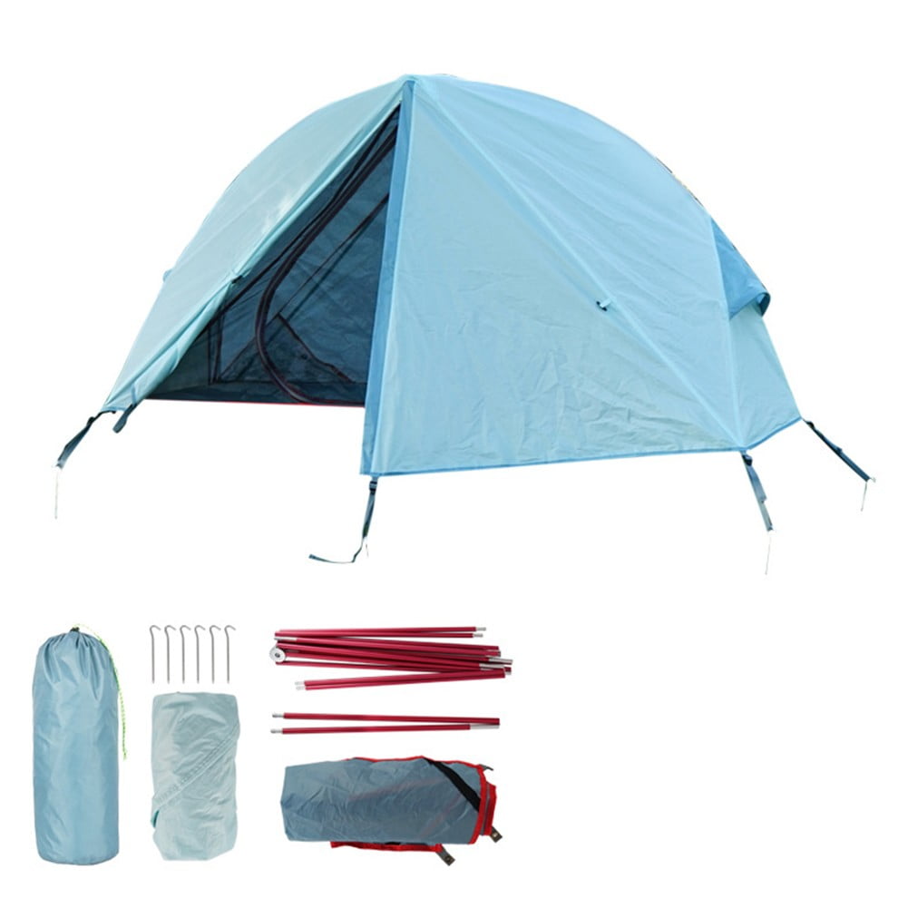 Waterproof Off The Ground 2-Layer Outdoor Camping Sleeping Cot Raised ...