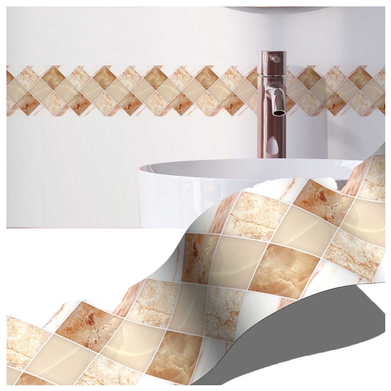Waterproof wallpaper border self-adhesive, removable waterproof ...