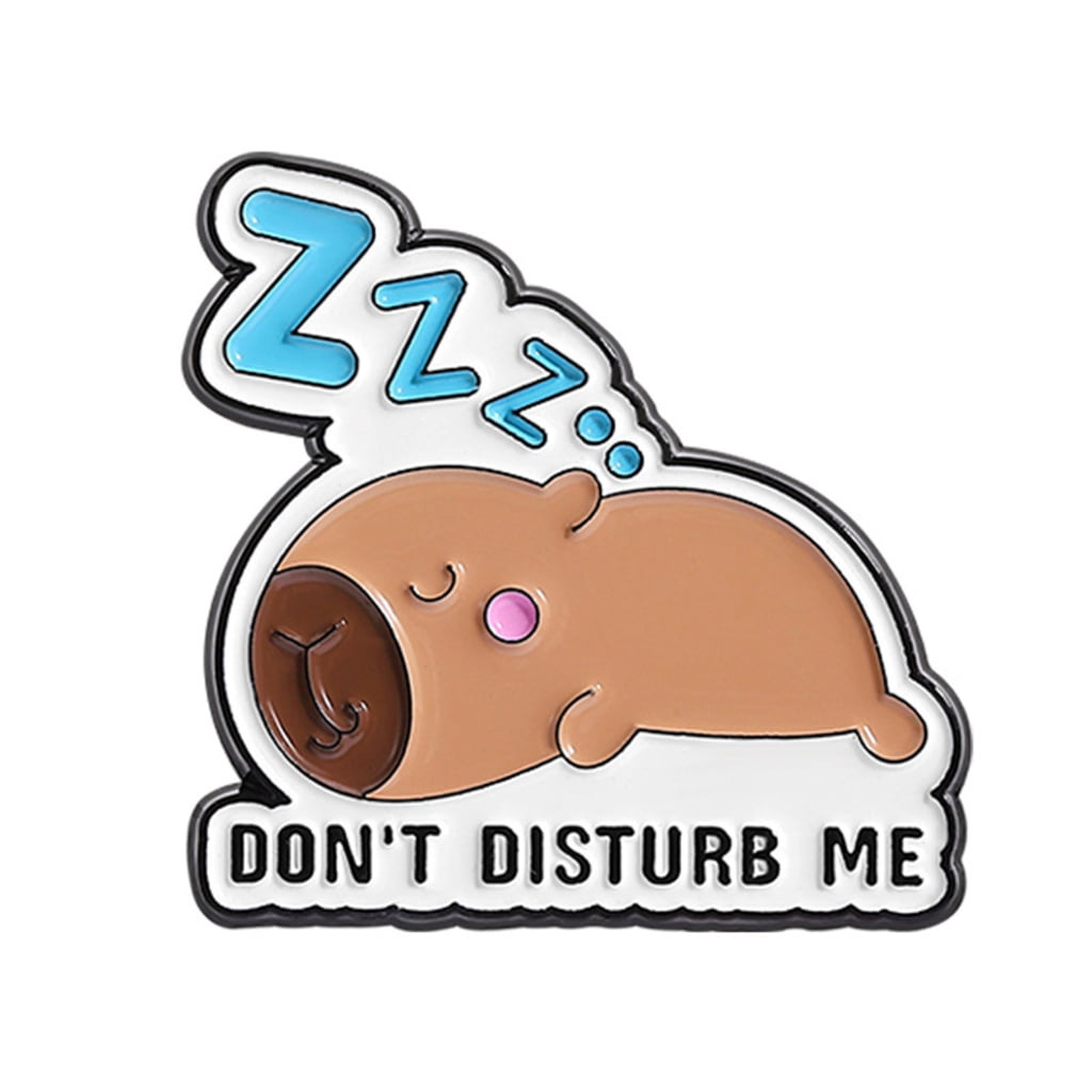 WaterproofAn1ma1Pins Unique Capybaras Collectible Badges for DIY Crafts ...