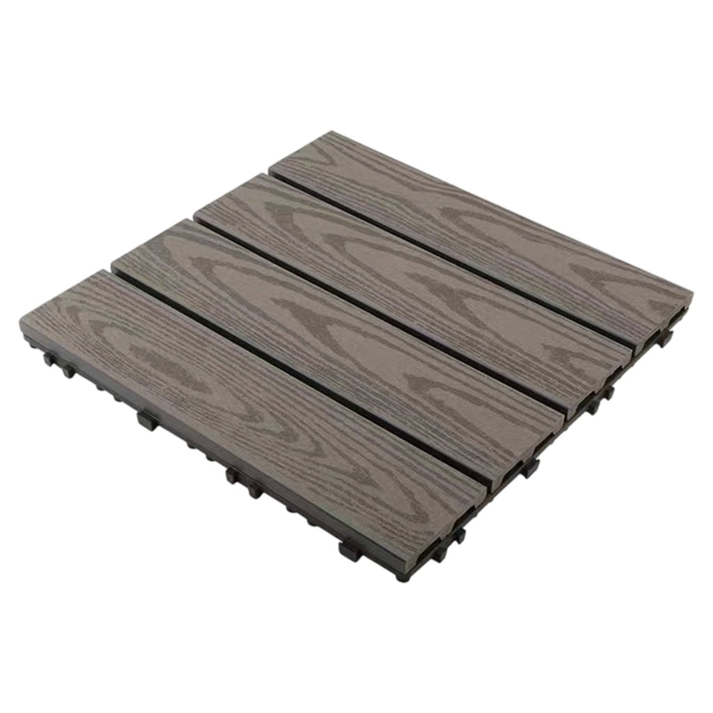 Waterproofed Composite Wood Decking Board Sun Resistant Splice Safe ...