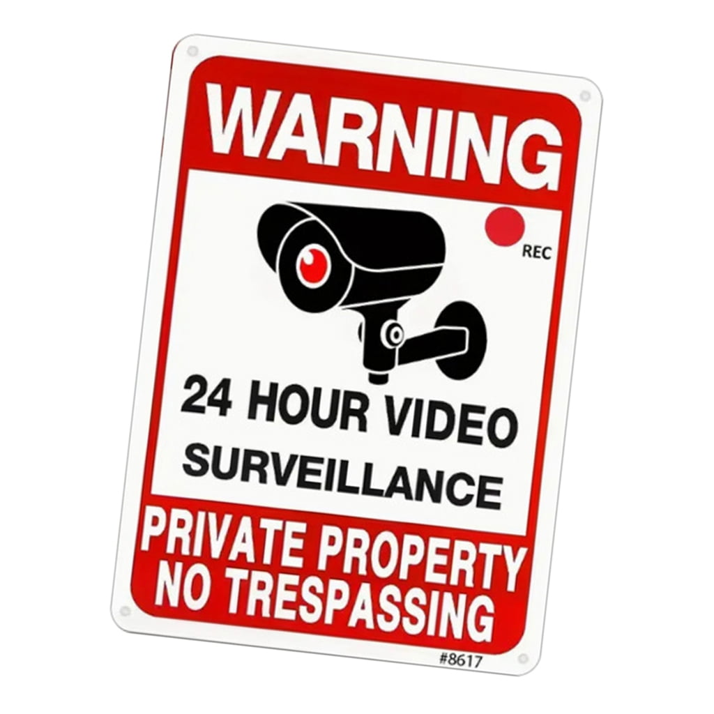 Waterproofed Durability Car Observation Alert Sticker Car Warning Sign ...