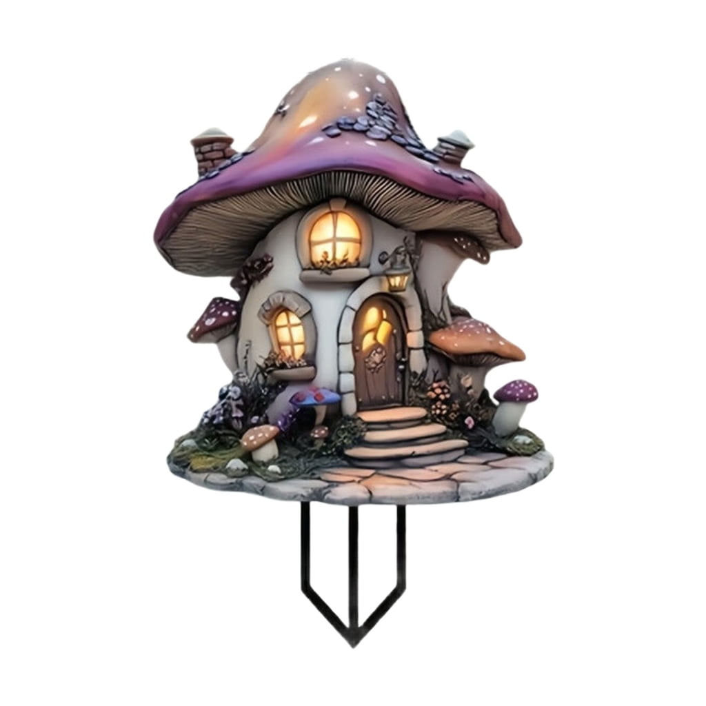 Waterproofed Resins Lawns Stake Decorative Squirrels Sign For Backyard ...