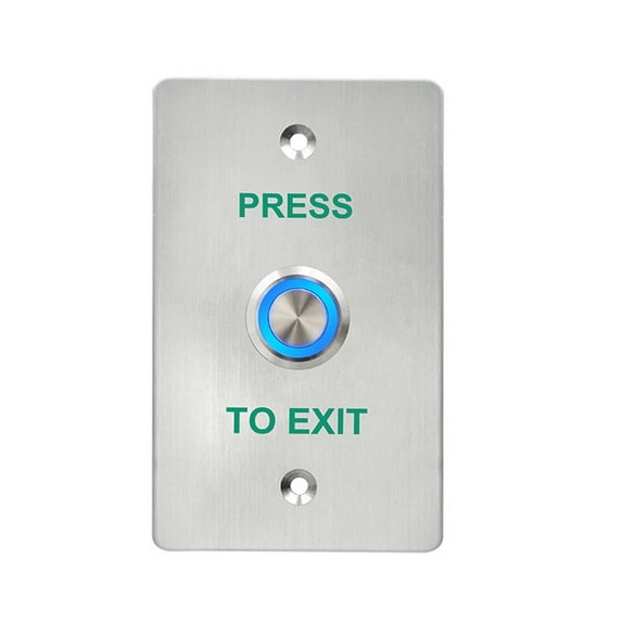 Waterproofed Stainless Steel Round Doorbells Exit Push Button For ...