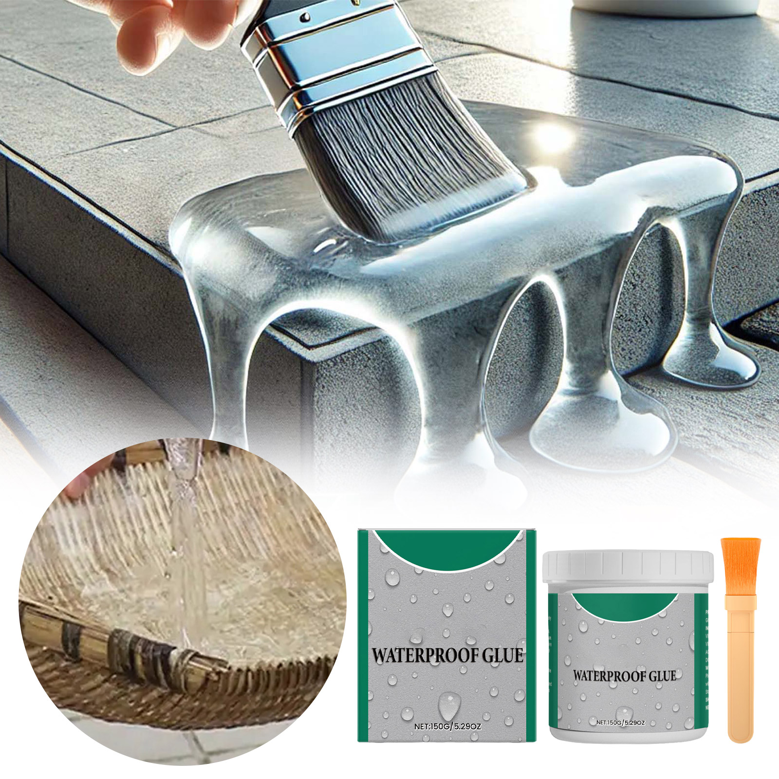 Waterproofing Clear Leak Proof For Roofs Walls Bathrooms Showers ...