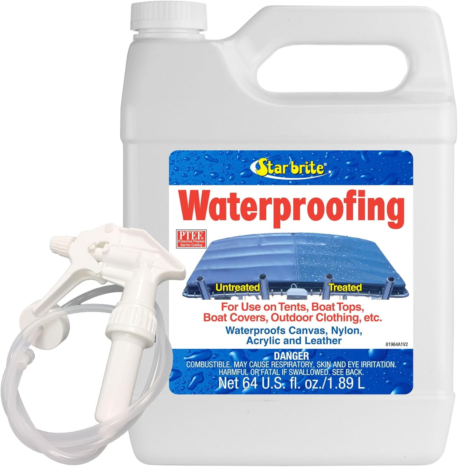 The Waterproofing Spray, Waterproofer + Stain Repellent + UV Protection ...