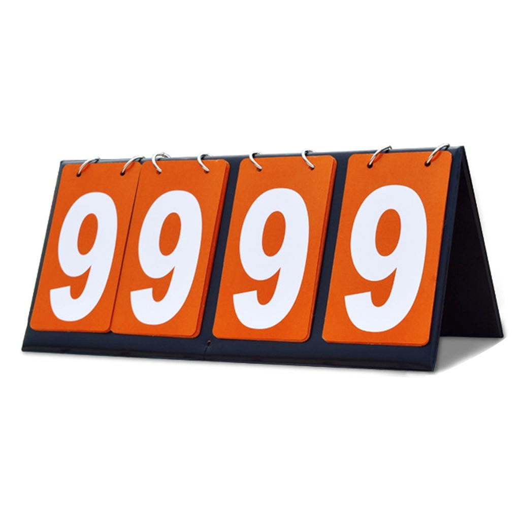 Waterproofs Score Board Tabletop Flip Scoreboard Score Keepers Score ...