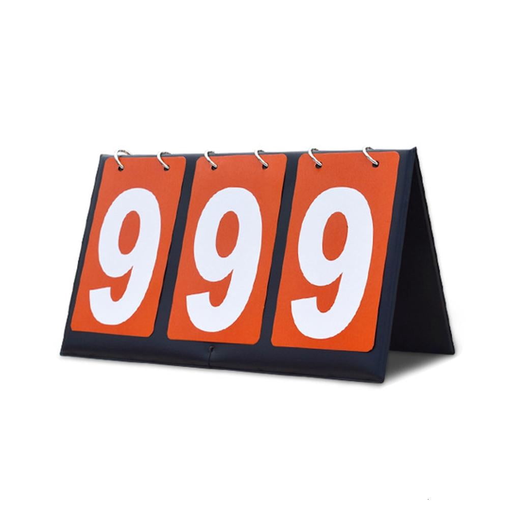 Waterproofs Score Board Tabletop Flip Scoreboard Score Keepers Score ...