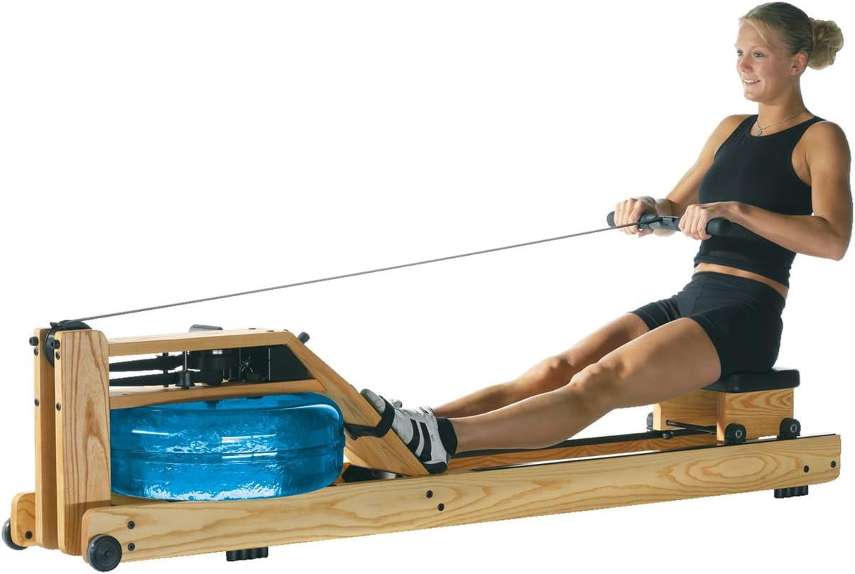 WaterRower Exercise Cardio Gym Natural Rowing Machine in Ash Wood with ...