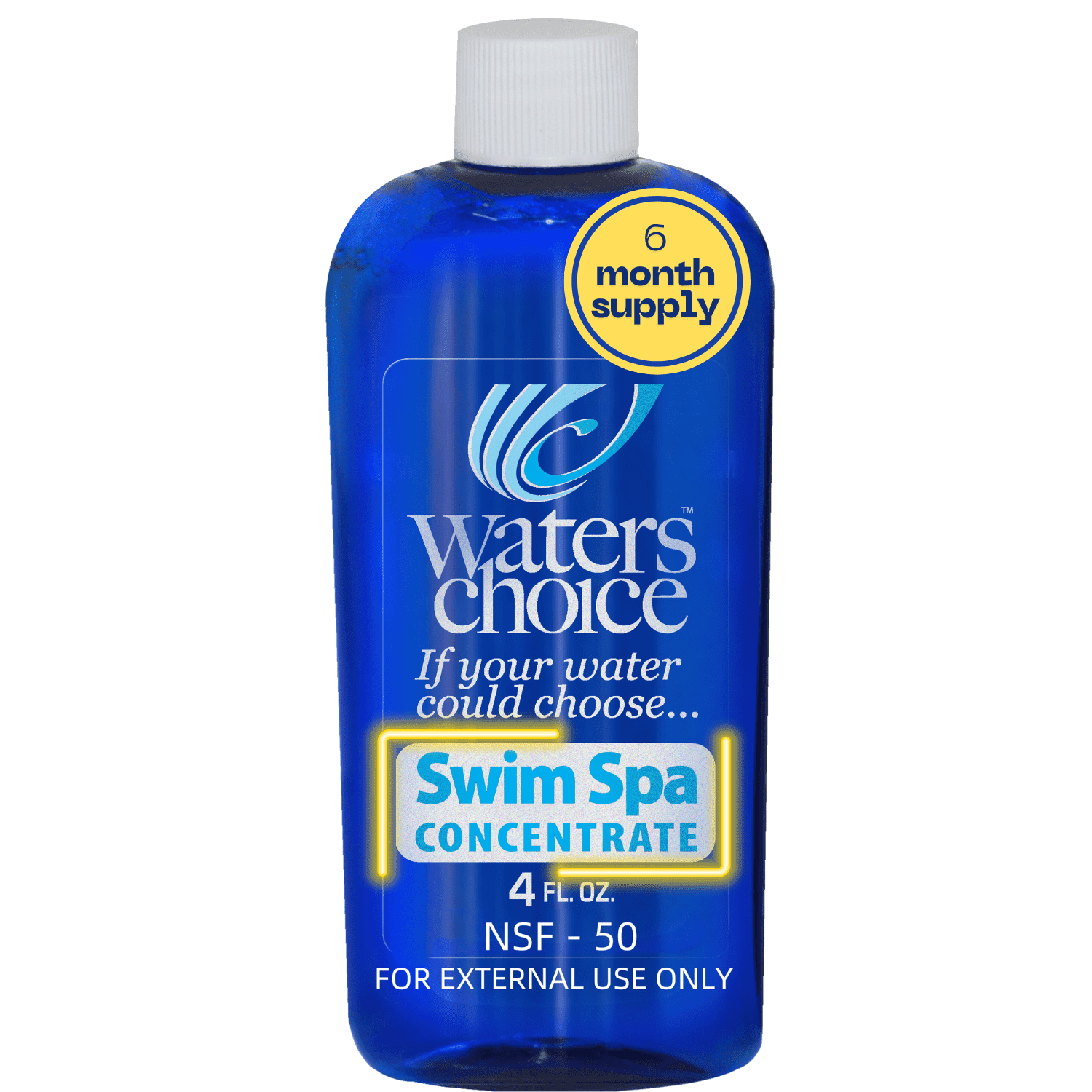 Waters Choice Swim Spa Enzyme Concentrate - 6 Month Supply, All-Natural ...