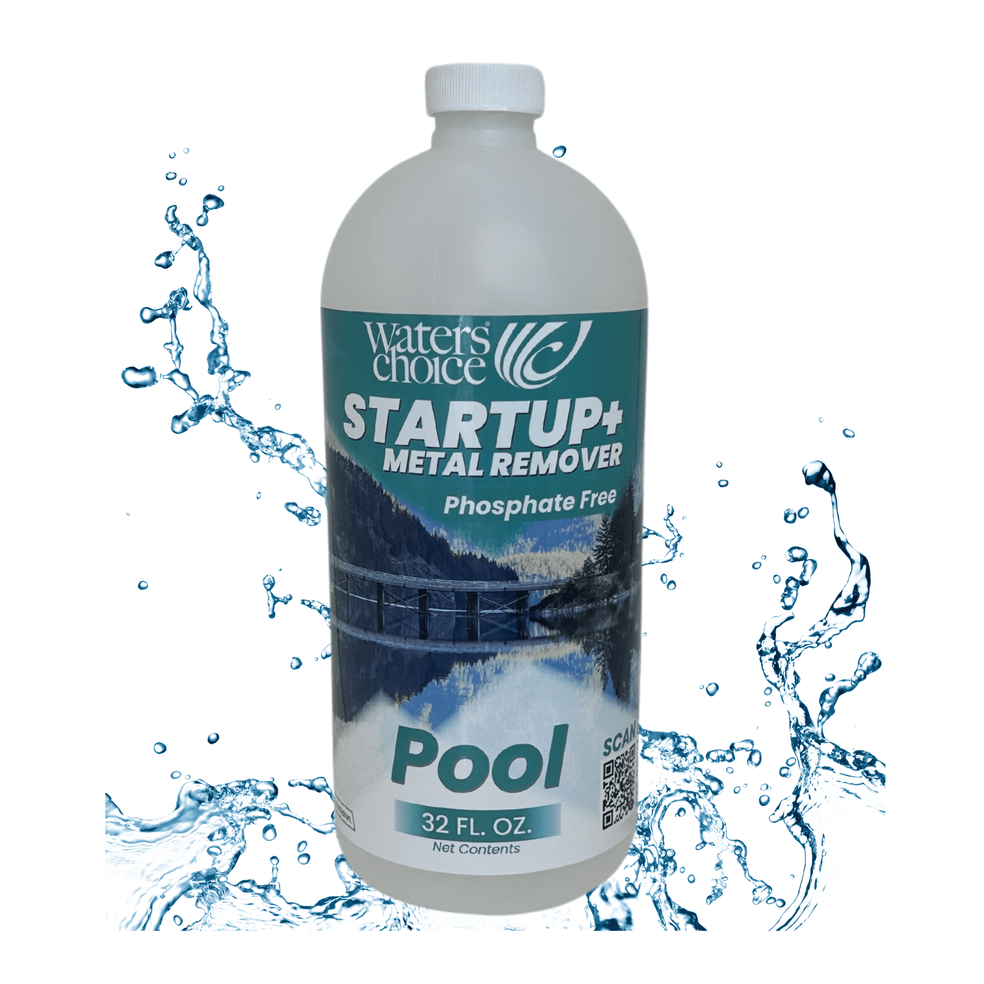 Waters Choice Startup+ Pool Metal Remover - 32 oz – Phosphate Free ...