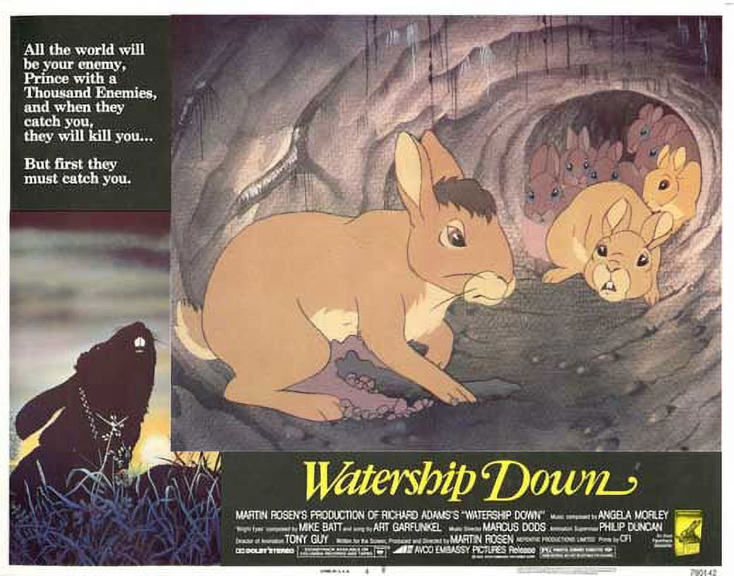 Watership Down - movie POSTER (Style F) (11" x 14") (1978) - Walmart.com