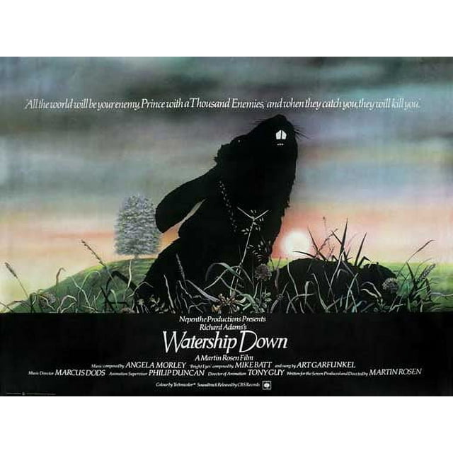 Watership Down - movie POSTER (UK Style A) (11" x 17") (1978) - Walmart.com