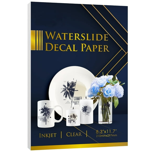 Shop Inkjet Waterslide Decal Paper for DIY Crafts and Customization