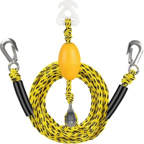 AIRHEAD Heavy Duty Watersports Tow Harness with Kwik-Connect Rope, Ski ...