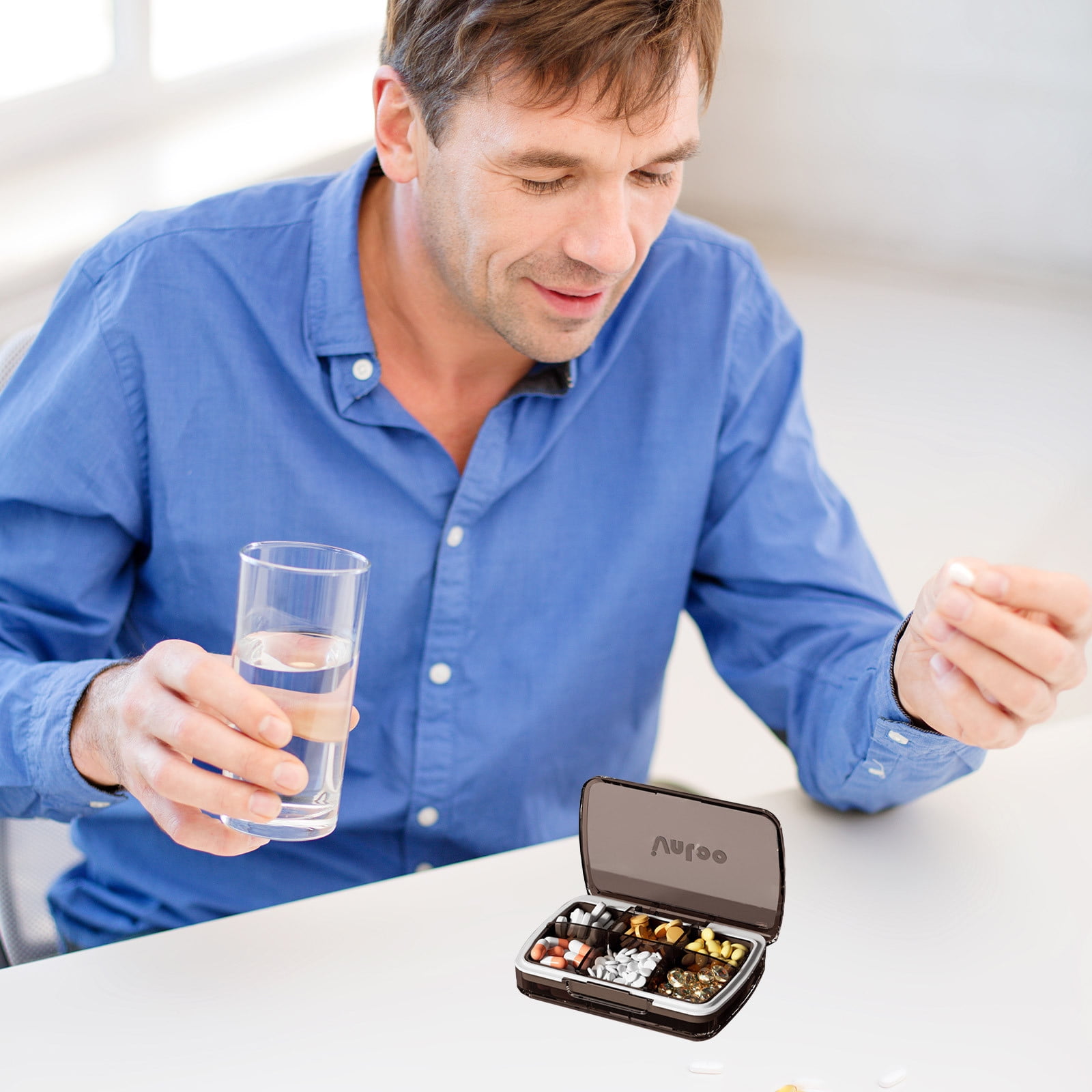 Watertight Sealed Drug Box Packing Box Continue Mini Drug Box ...