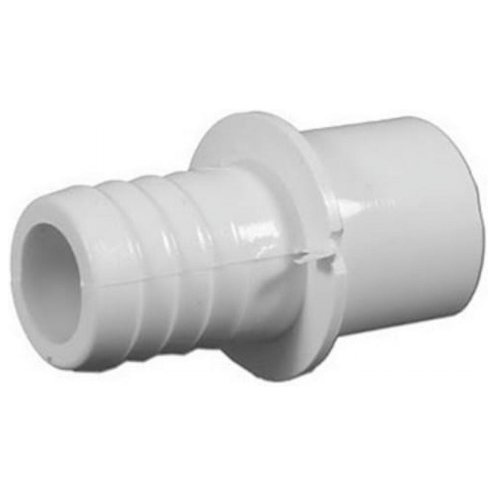 Waterway 425-1030 Fitting, PVC, Ribbed Barb Adapter, 3/4"RB x 1/2" s - 3/4"Spg - Walmart.com