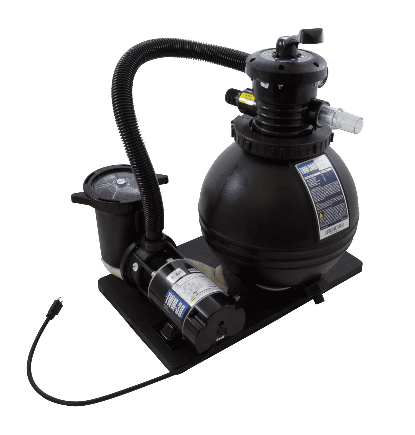 Waterway Above Ground Filter System TWM-30-S Sand with Trap 520-1601 ...