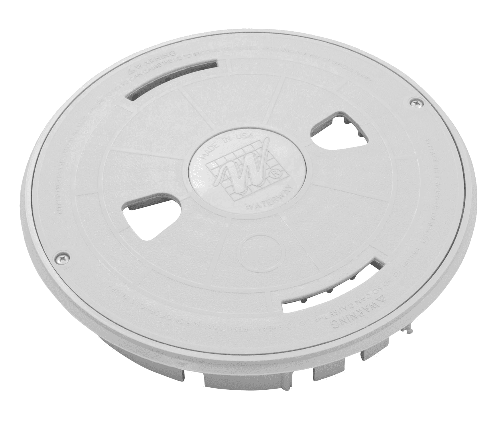 Waterway 540-6467WW Round Renegade Skimmer Lid & Mounting Ring Assembly ...