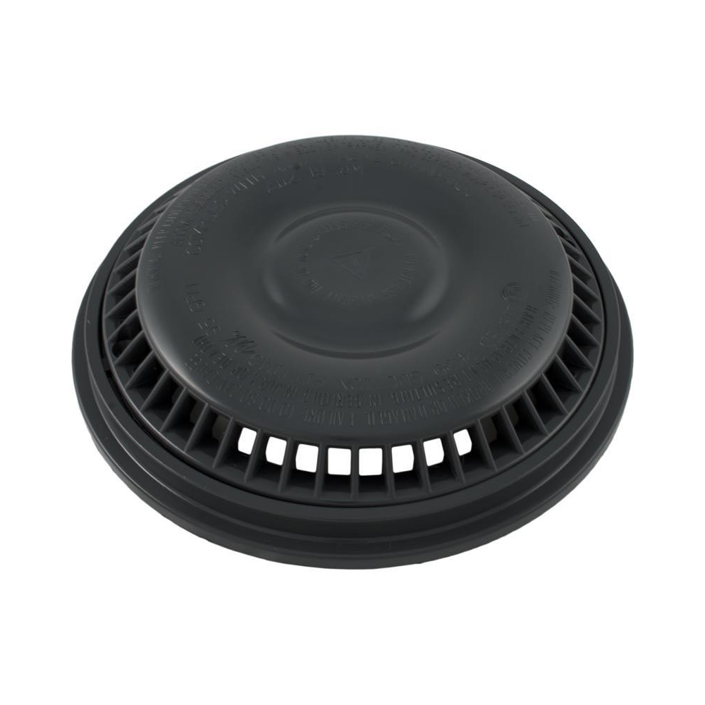 Waterway 640-2319-DKG V 8" Dark Gray Anti-Vortex Main Drain Cover VGB ...