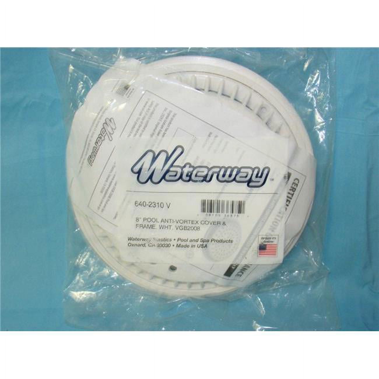 Waterway 6402310V 8 in. Anti Vortex Vgb Compliant Drain Cover - Walmart.com