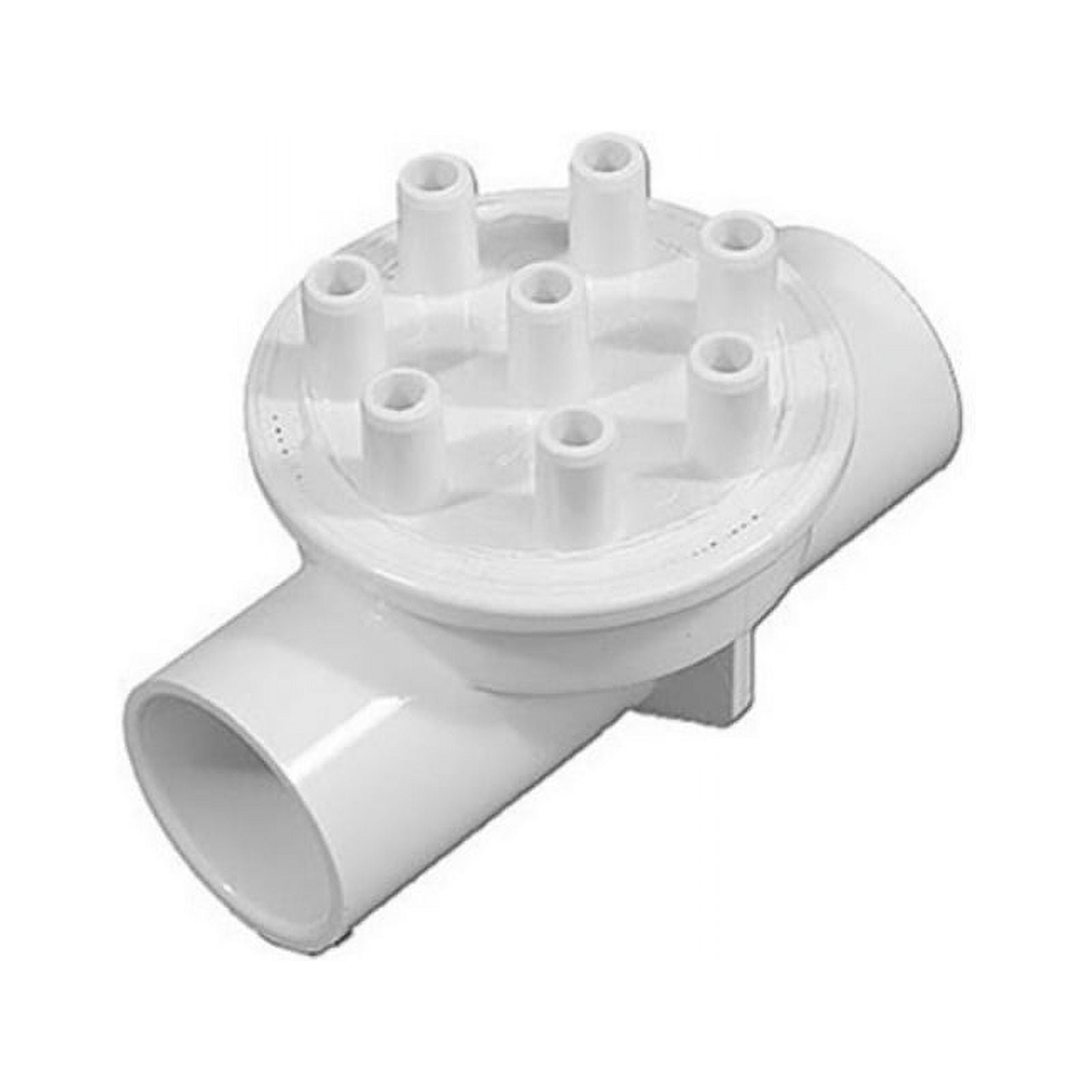 Waterway 672-5070 Manifold, PVC, Waterway, 1"S x 1"S x (8) 3/8"SB Ports ...