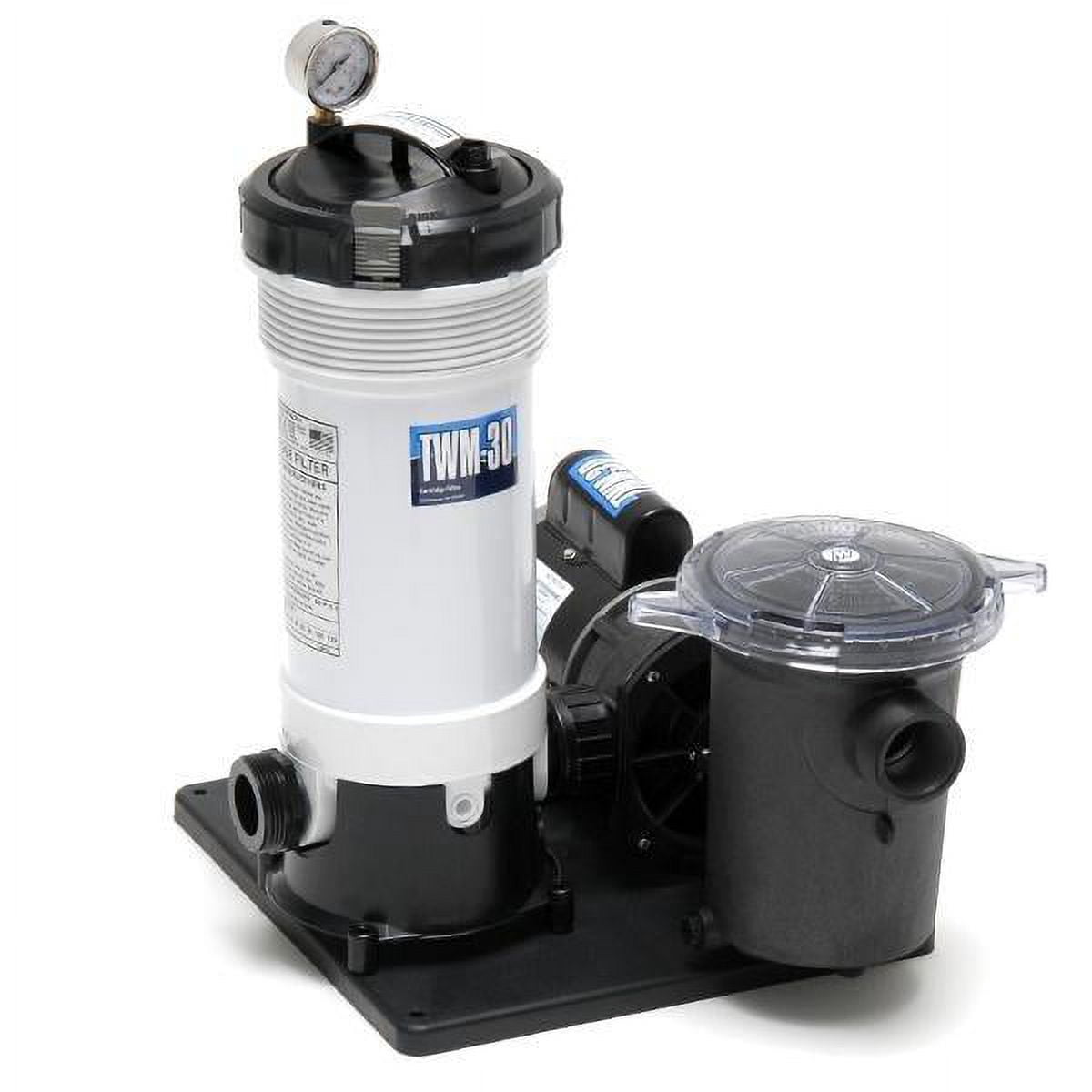 Waterway Above Ground Filter System TWM-30 Cartridge with Trap 520-4070 ...