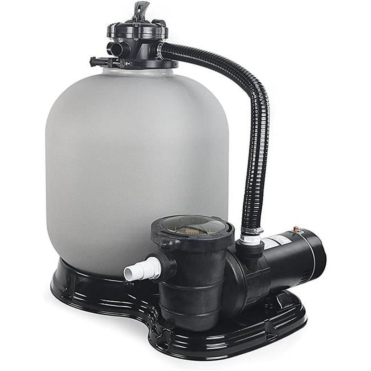 Waterway CI52053276S 19 in. Sand Filter System with 1 HP Pump - Walmart.com