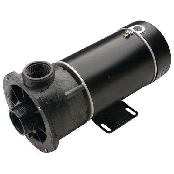 Waterway 3/4HP Dual-Speed Spa Pump, 48-Frame Center Discharge, Pool ...