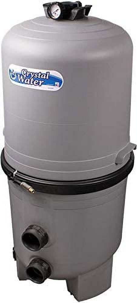 "Waterway Crystal Water DE Pool Filter, 48 sq ft, In-Ground, Fiberglass ...