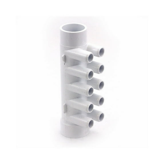 Waterway Manifold 672-4680 Manifold, PVC, Waterway, 1-1/2"S x 1-1/2"Spg ...