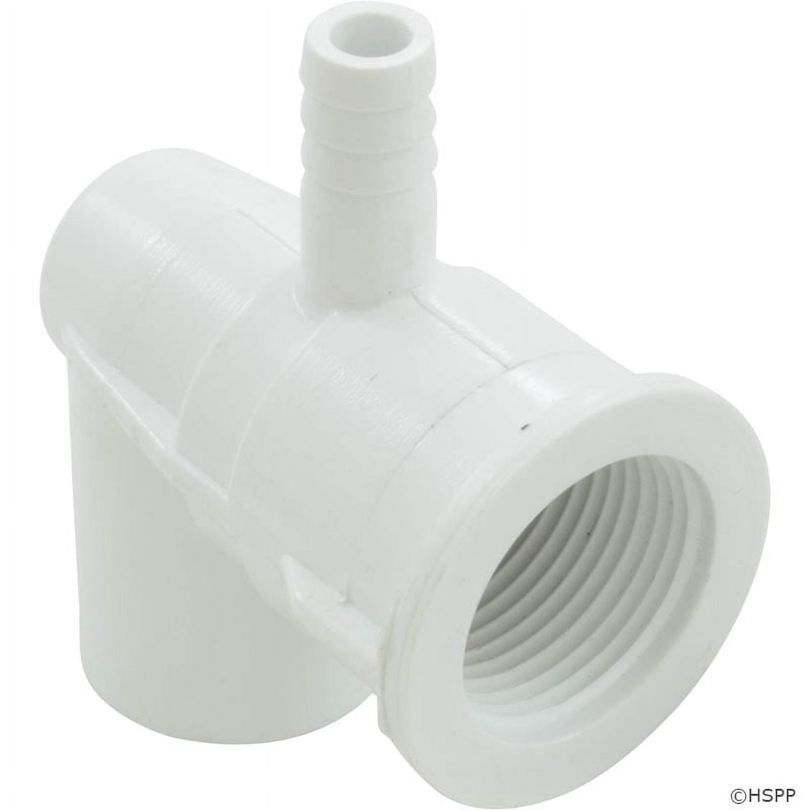 Waterway 212-0580 0.37" Air x 0.5" Water Ozone Cluster Ell Jet Body ...