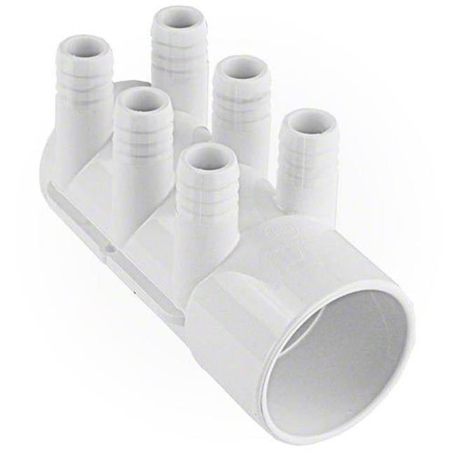 Waterway Plastics 2 x Dead End x 0.75 in. RB Ports PVC Manifold ...