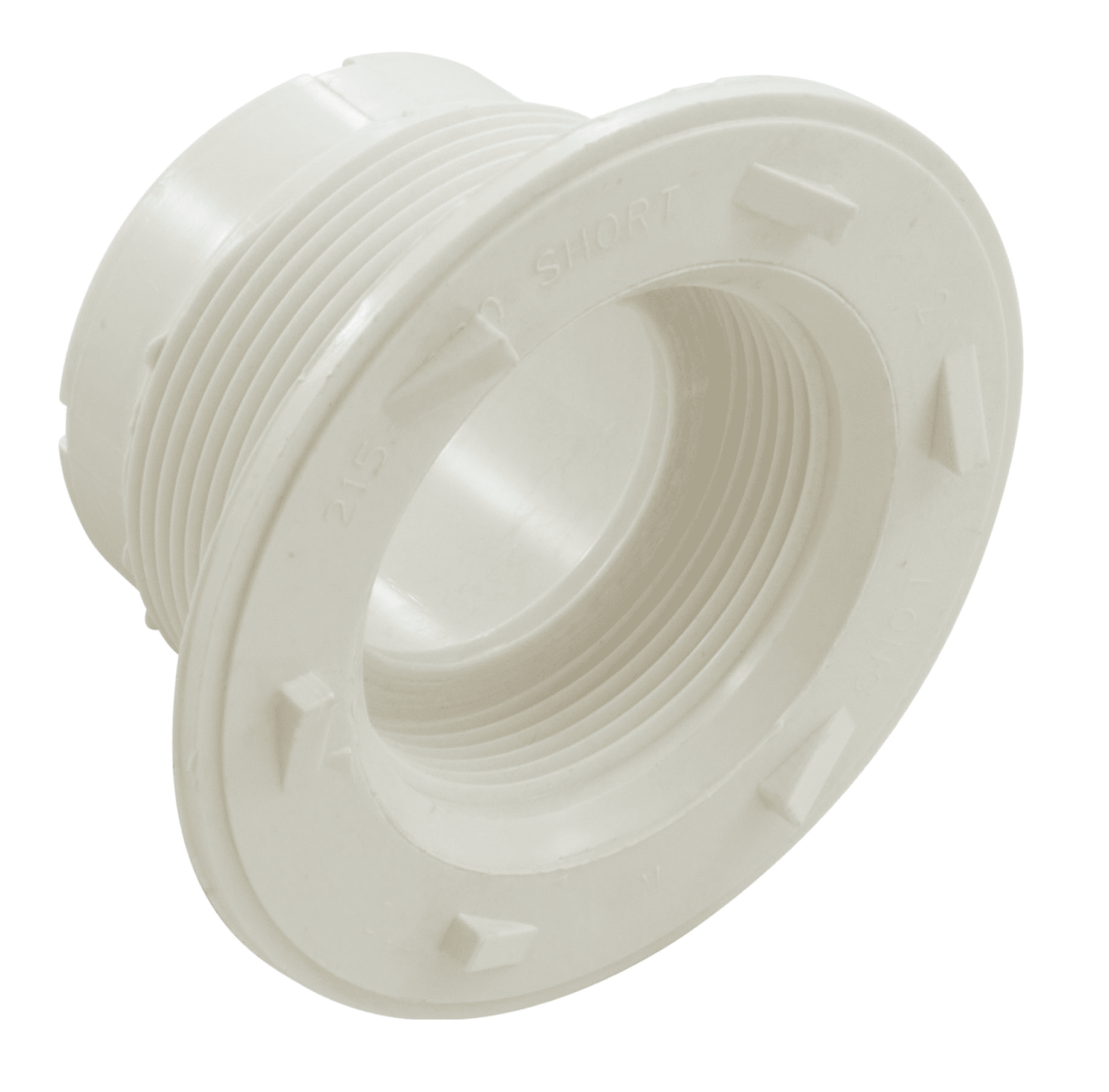 Waterway Plastics 215-2060 Lo-Pro Plastic Suction Wall Fitting ...