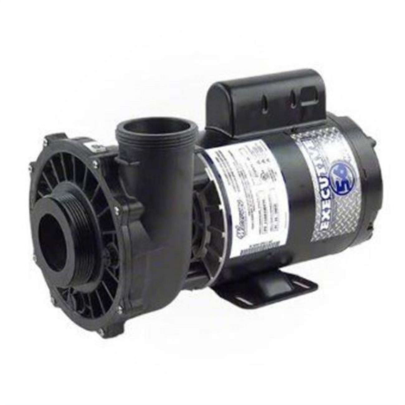 Waterway Executive 56-Frame 5HP Single-Speed Spa Pump, 2-1/2in. Intake ...