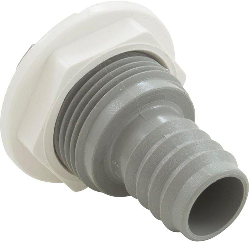 Waterway Plastics 806105030023 3/4" b Swirl Bulkhead Fitting Gray ...