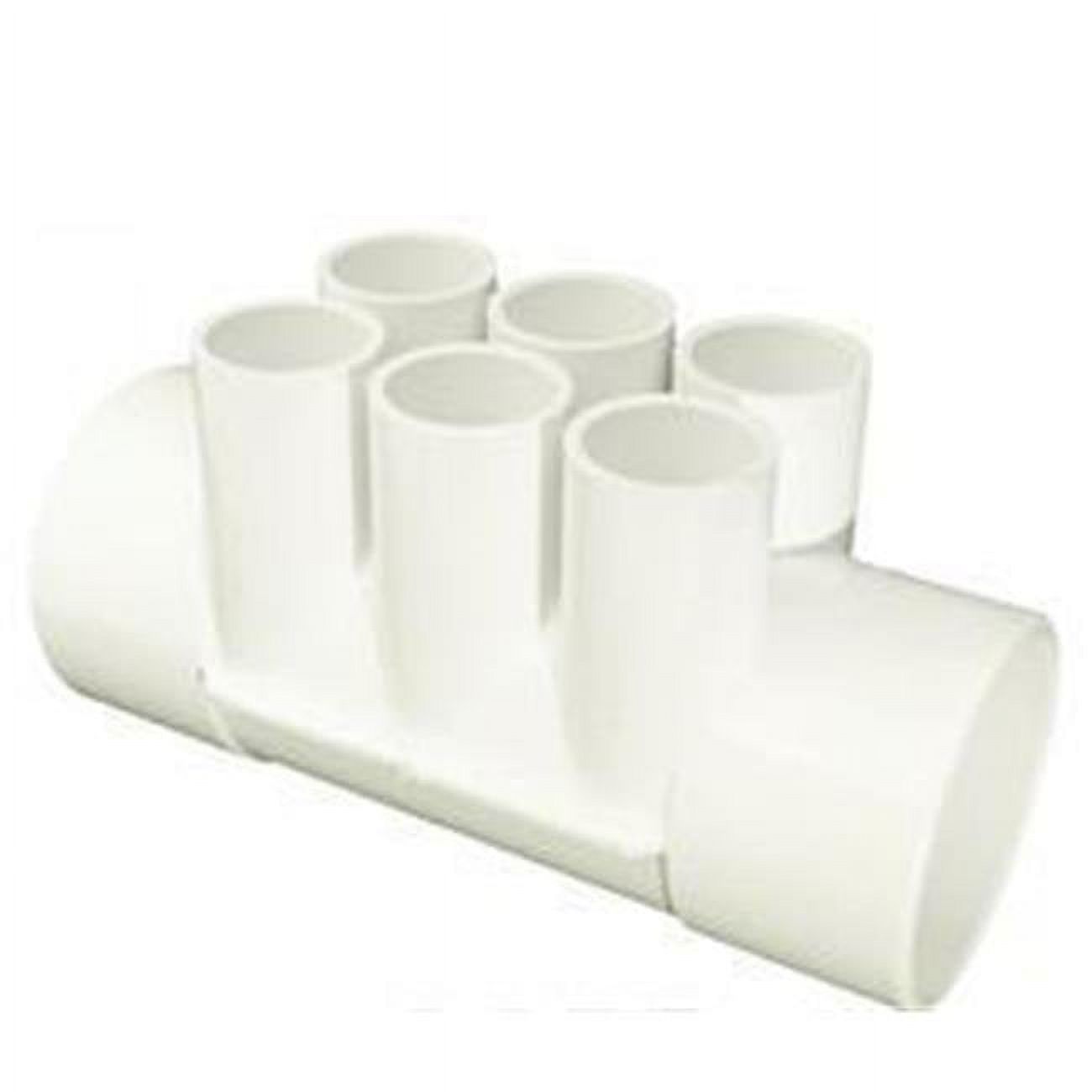 Waterway Plastics WW6724270B PVC Water Manifold 2 x 0.75 in. Slip Ports ...