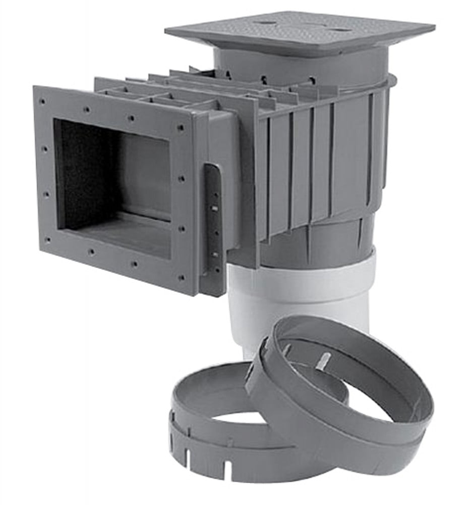 Waterway Plastics 5408507 Wide Mouth Vinyl Liner Skimmer with 2 in ...