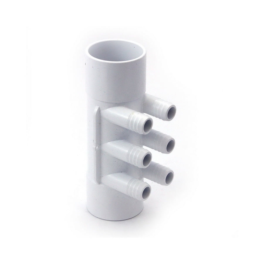 Waterway Spa Manifold 2in. S x 2in. S 6-Port 3/4in. Rib Barbed 672-7120 ...