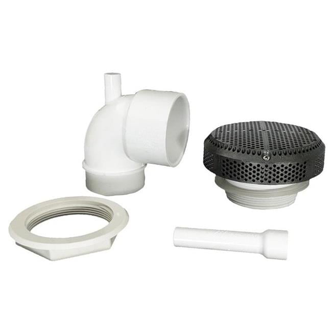 Waterway WW6403599DSGV 90 Degree Ell VGB Super Hi-Flo Suction Assembly ...