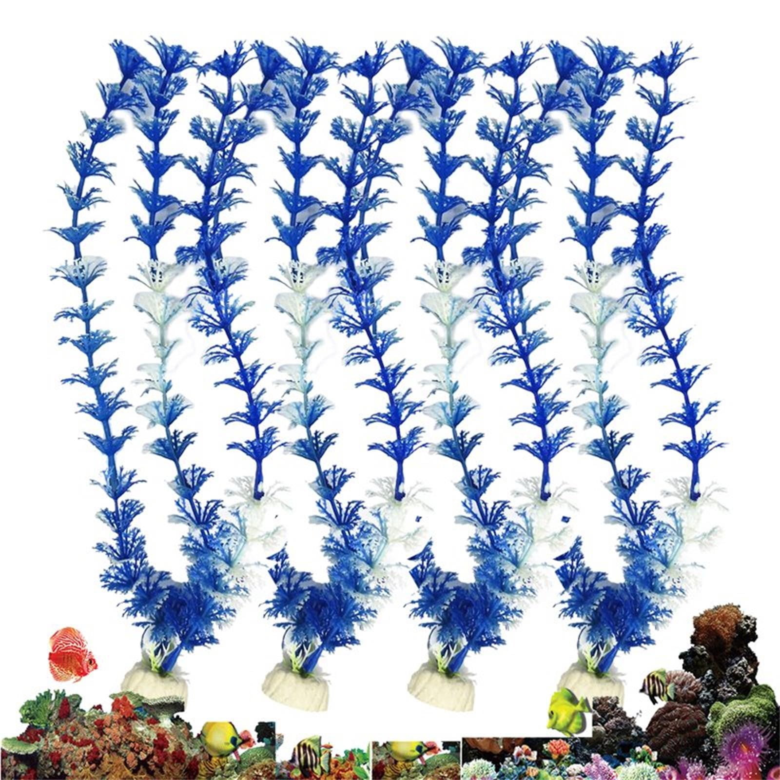 Waterweed*1-30cm Blue and White Single Fish Tank Landscaping Simulation ...