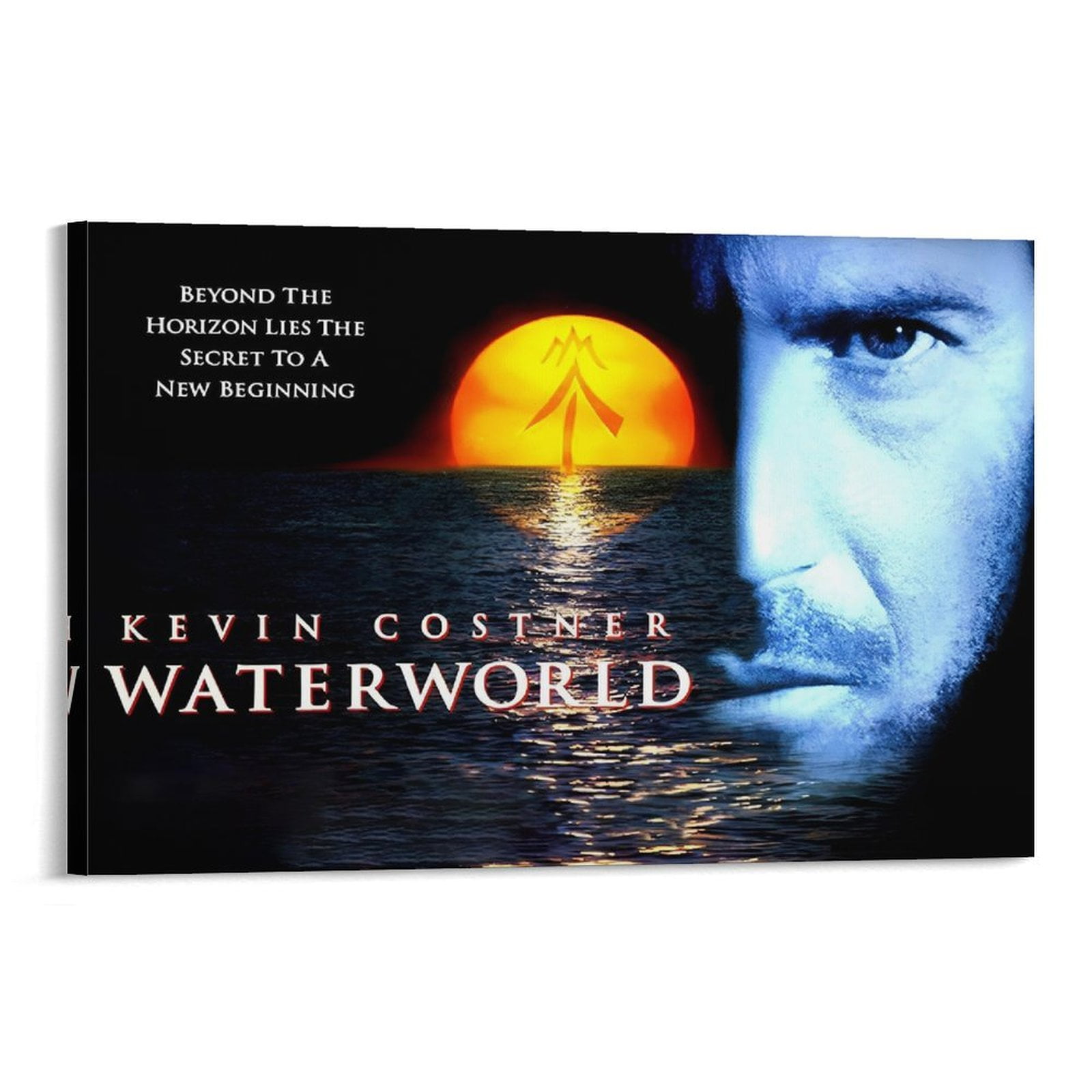 Waterworld Classic Movie Poste(4) Painting On Canvas Wall Art Poster ...