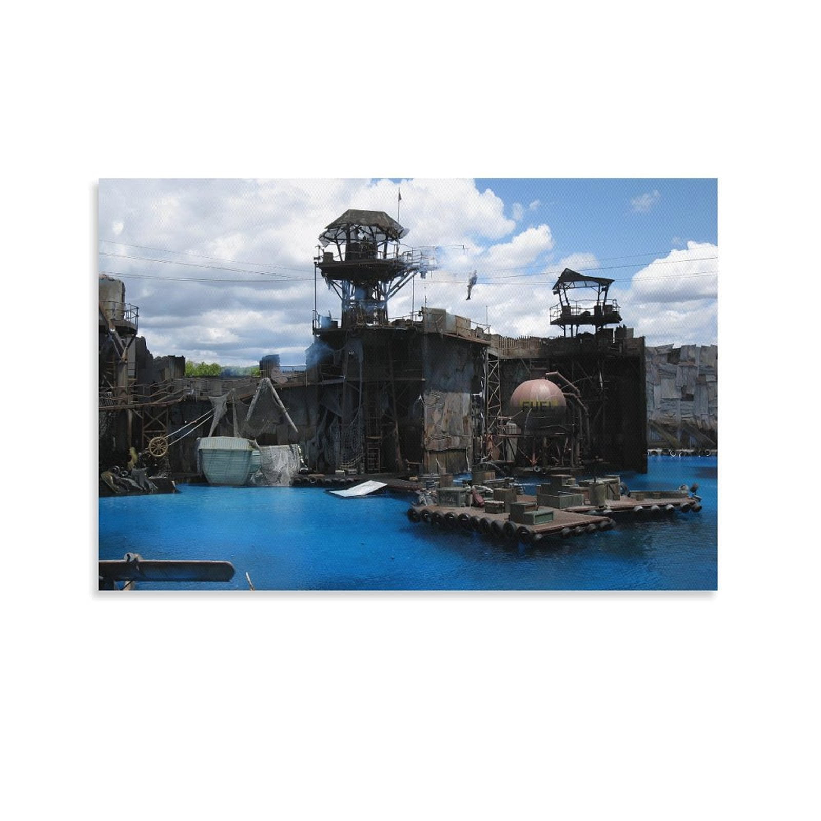 Waterworld Classic Movie Poste(6) Print Photo Art Painting Canvas ...