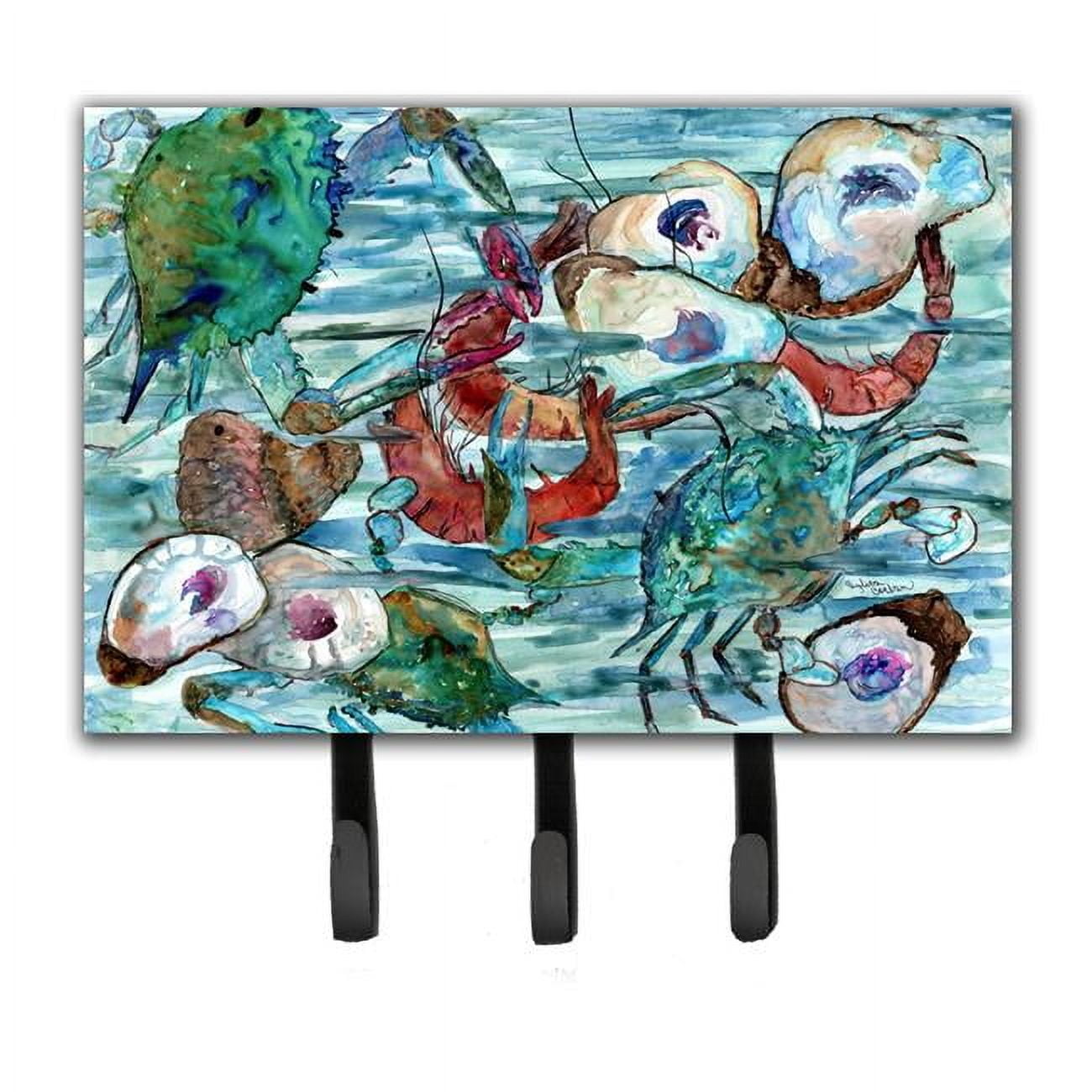 Watery Shrimp, Crabs & Oysters Leash or Key Holder - Walmart.com